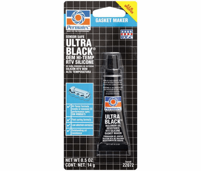 PERMATEX - Permatex Ultra Black Hi- Temp RTV Silicone 0.5oz.