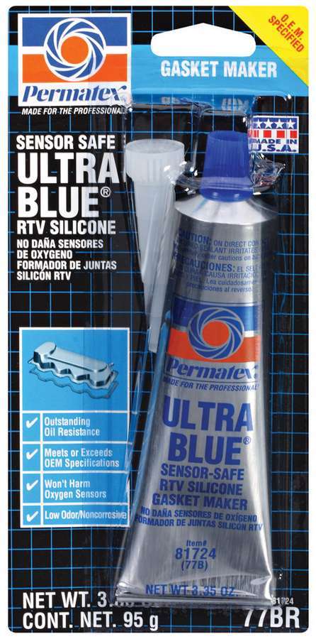 PERMATEX - Ultra Blue Gasket Maker 3oz Carded Tube