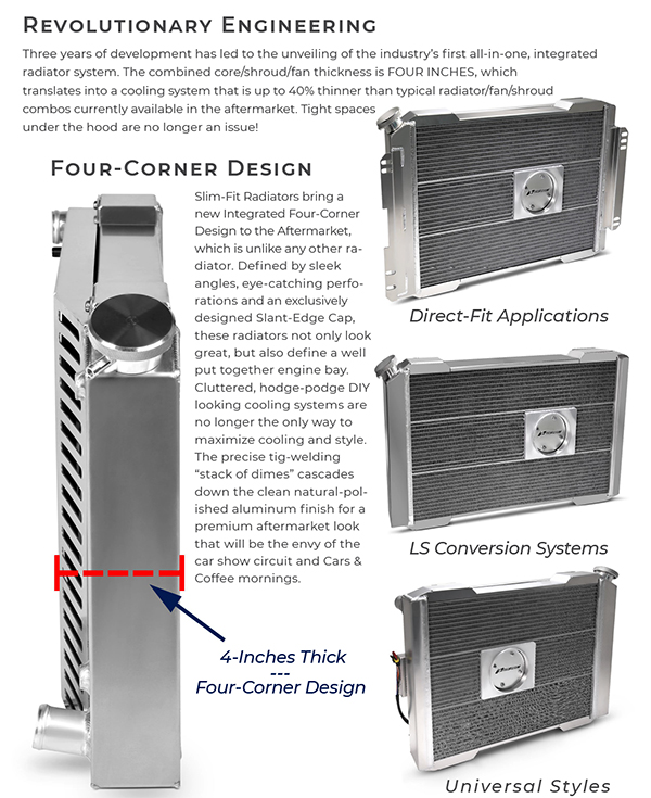 Proform Slim-Fit Direct Fit Series Radiator