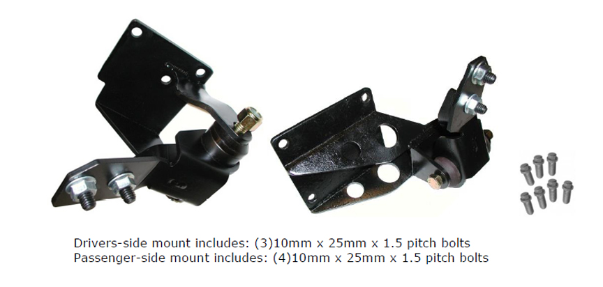 Spool Style Engine Mounts