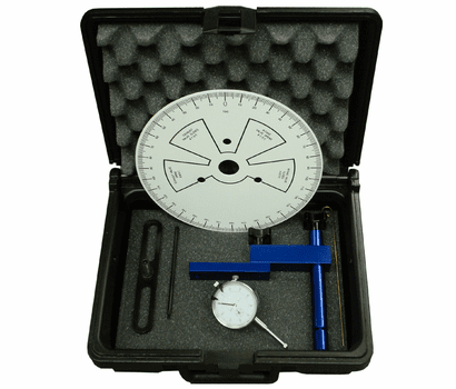 Camshaft Degree Wheel Kit, Heads Off