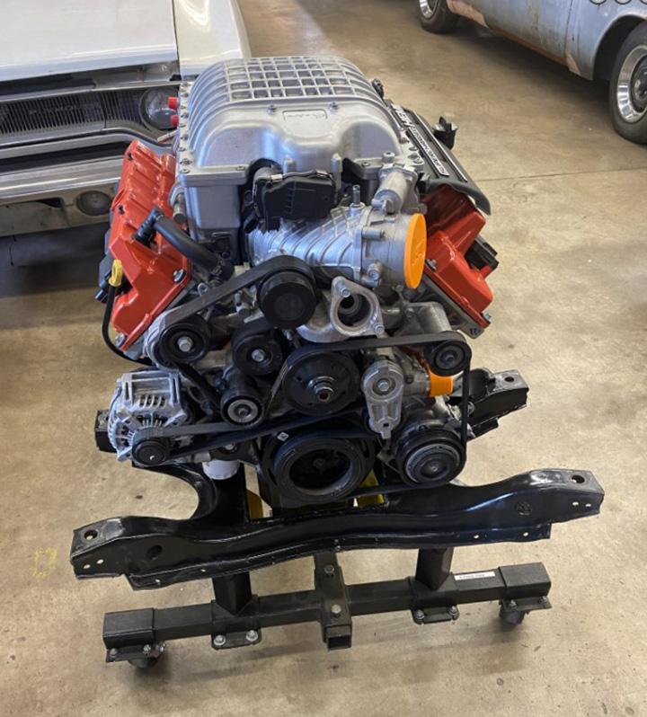 US Car Tool - Kframe Notch for Gen3 Hemi Swap