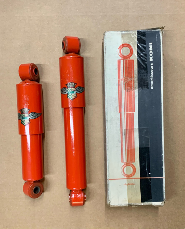 Chevrolet Koni Adjustable Red - Front (PAIR)