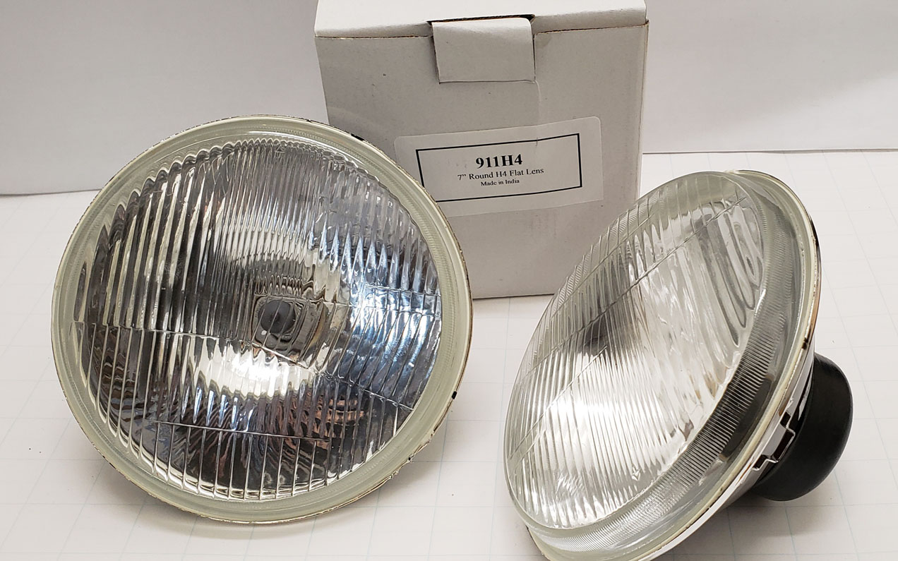 NeoLite H4 Headlamp Replacement with Flat Face - 7" Round