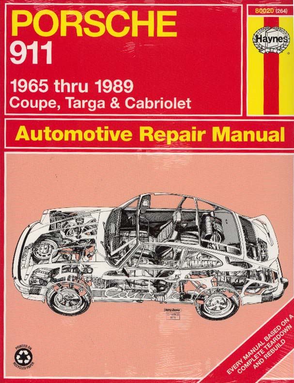 Porsche 911 - Haynes Repair Manual