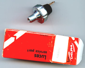 Triumph GT6, Stag, TR6, TR7, Spitfire - Genuine Lucas Oil Pressure Switch