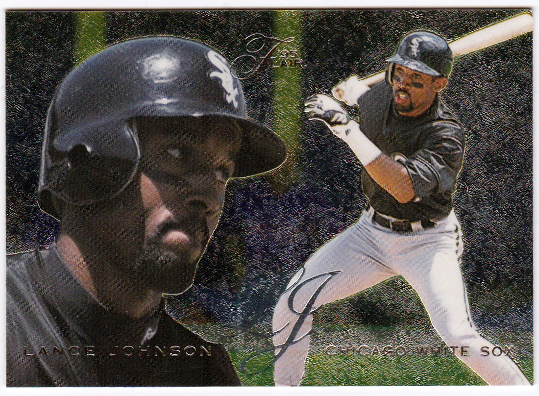 1995 Flair #246 Lance Johnson Baseball Card - Chicago White Sox