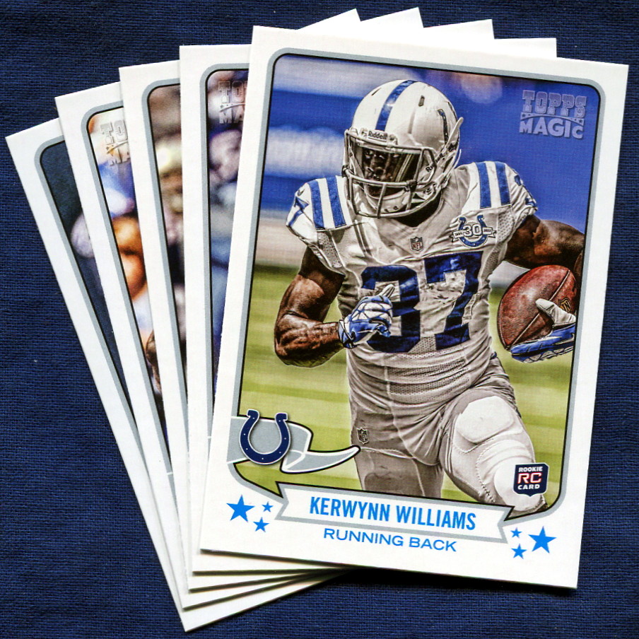2013 Topps Magic Indianapolis Colts Football Card Singles