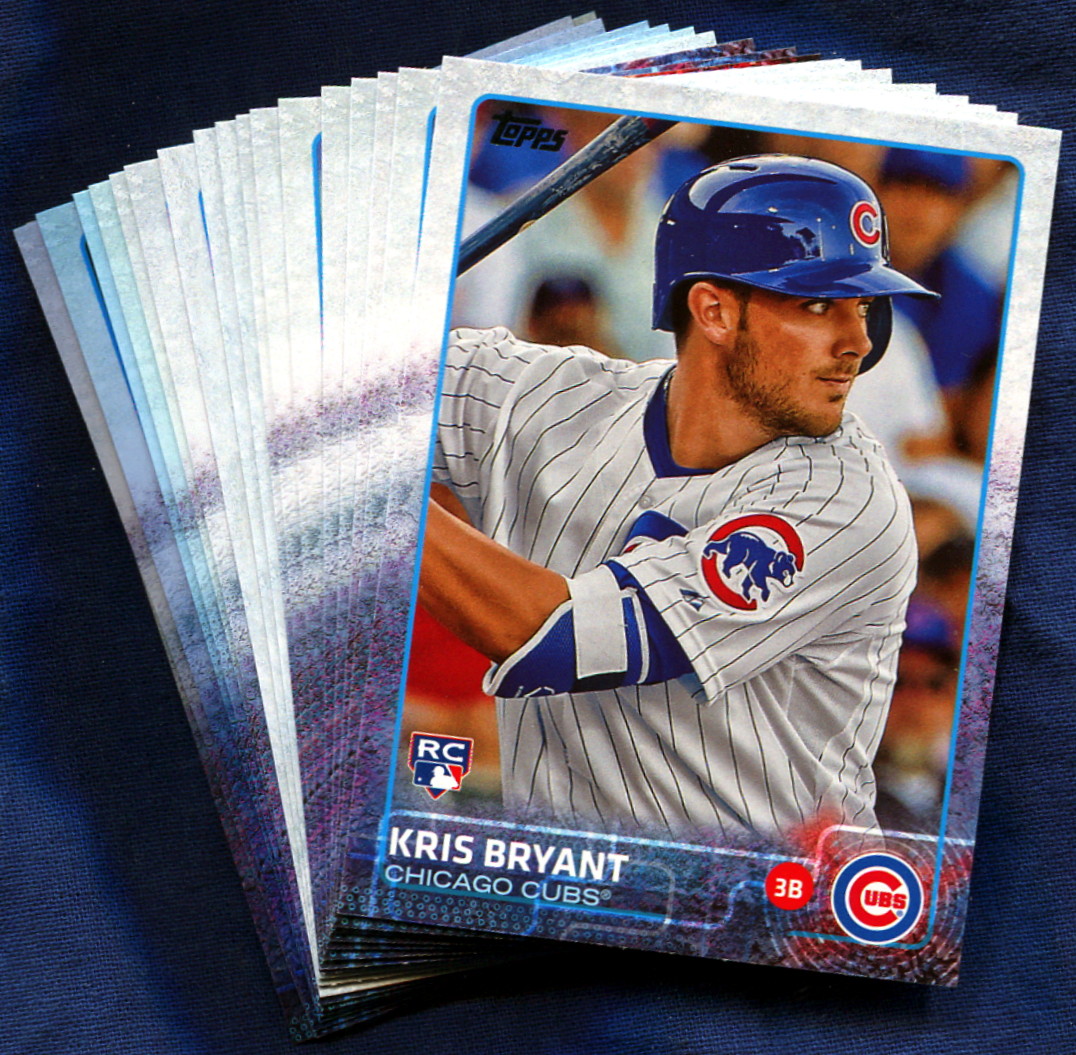 2015 Topps Chicago Cubs Baseball Card Singles