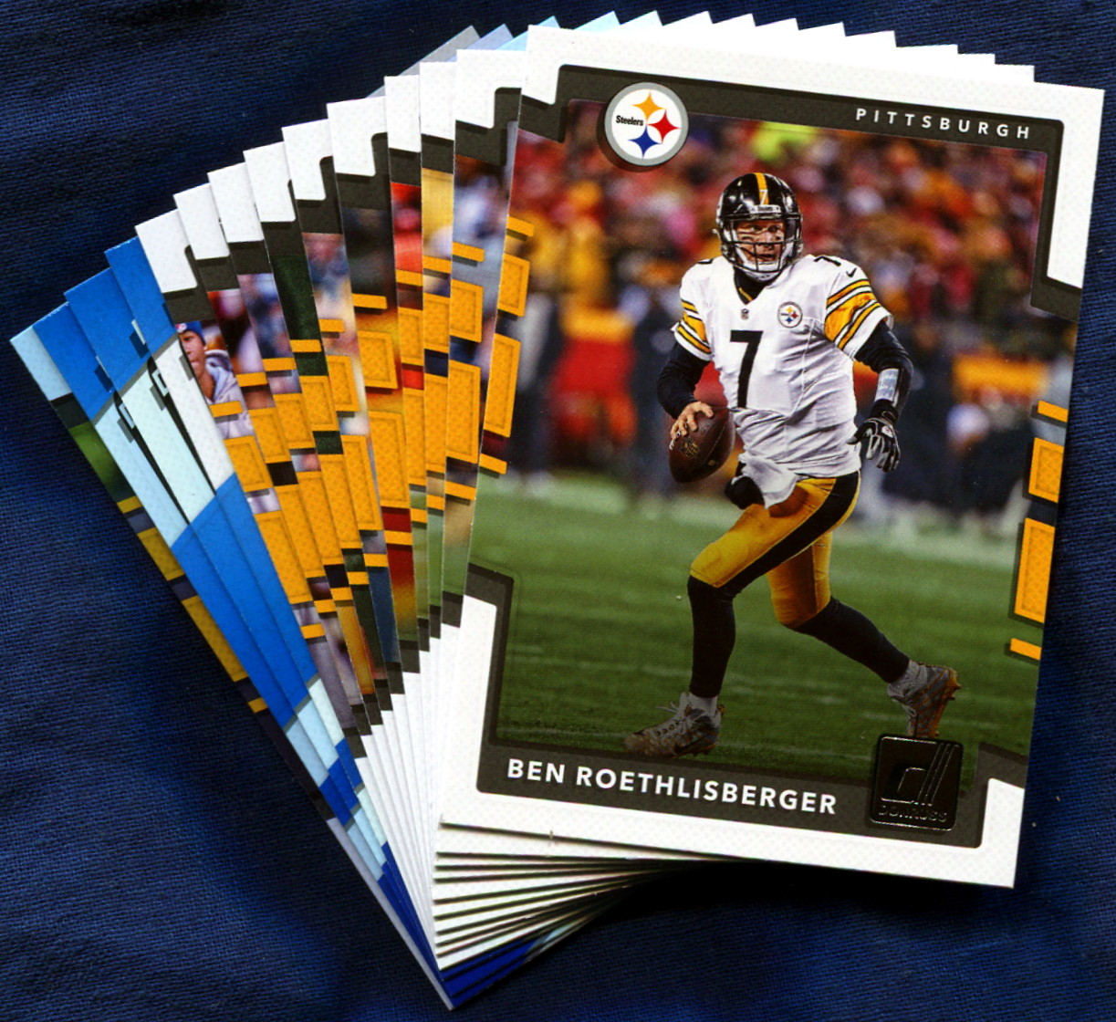 2017 Donruss Pittsburgh Steelers NFL Football Card Singles