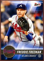 2017 Topps Bunt #32 Freddie Freeman Baseball Card - Atlanta Braves