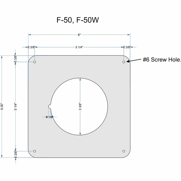 Adapter Plate for Compass Installation