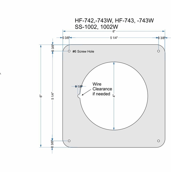 Adapter Plate for Compass Installation
