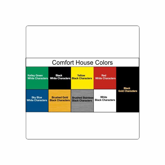 Address Plaque Circa Year Built House Name Sign