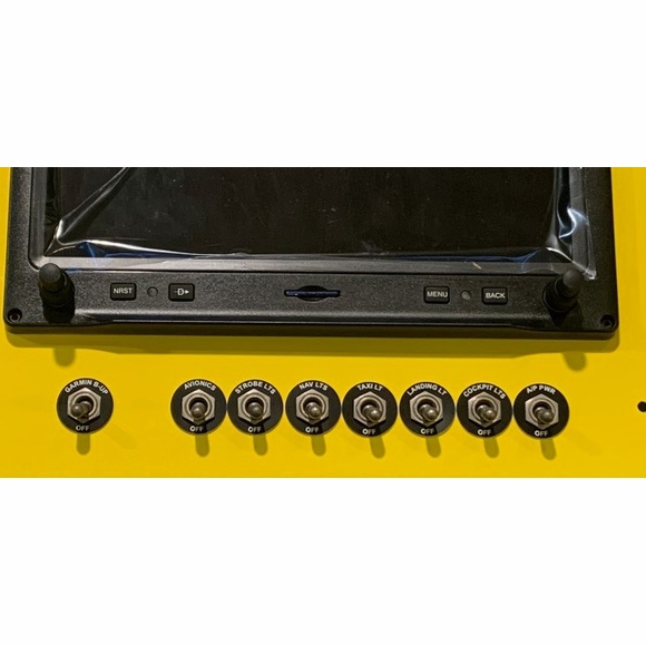 Aircraft Switch Labels, Placards, Gauge Labels, and Instrument Panel Plates