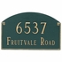 Arch Address Sign - Custom Street Number Plaque - Choose Your Size and ...
