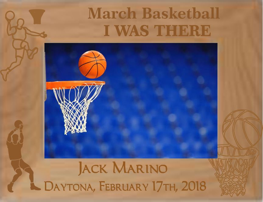 Basketball Personalized Picture Frame