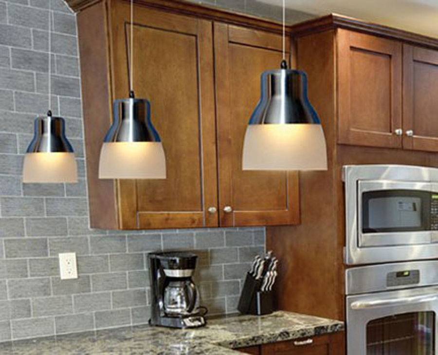 Ceiling Mounted Battery Operated Led Pendant With Remote | Shelly Lighting