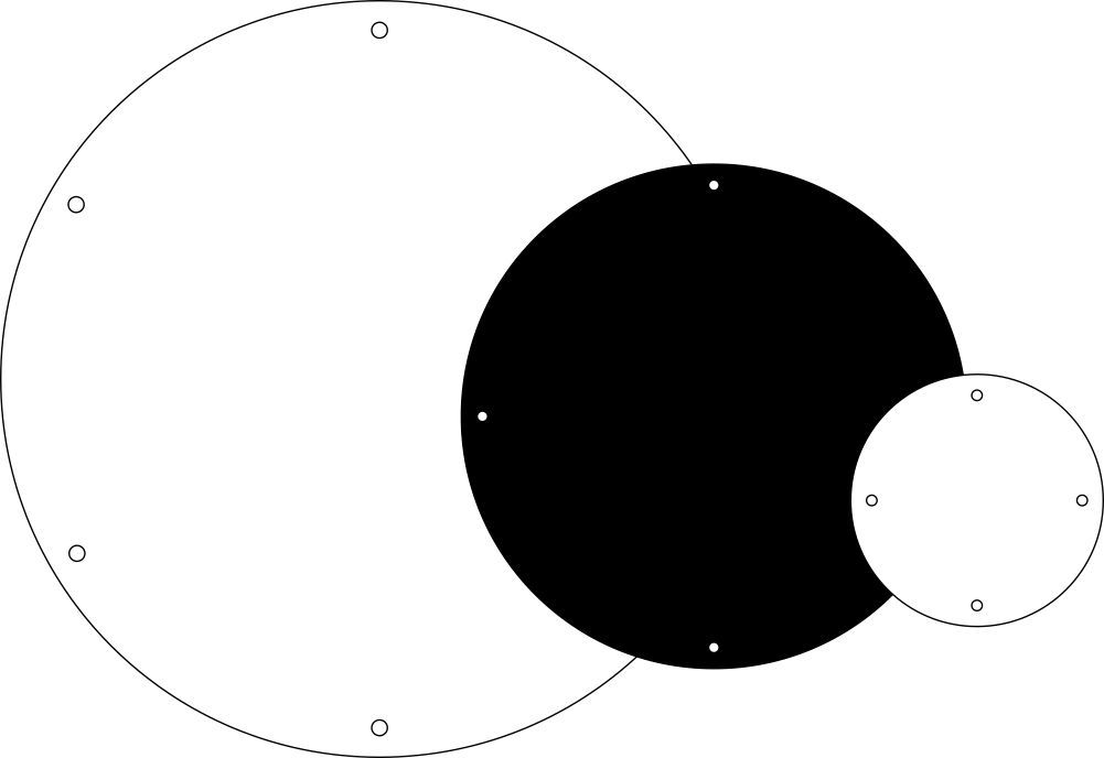 Bllank Round Filler Repair Panel