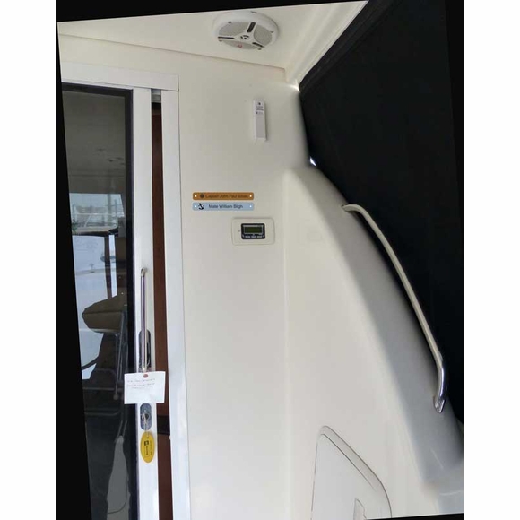 Boat Crew Name Plate - Captain, Mate, Steward, Engineer, Chief, Chef