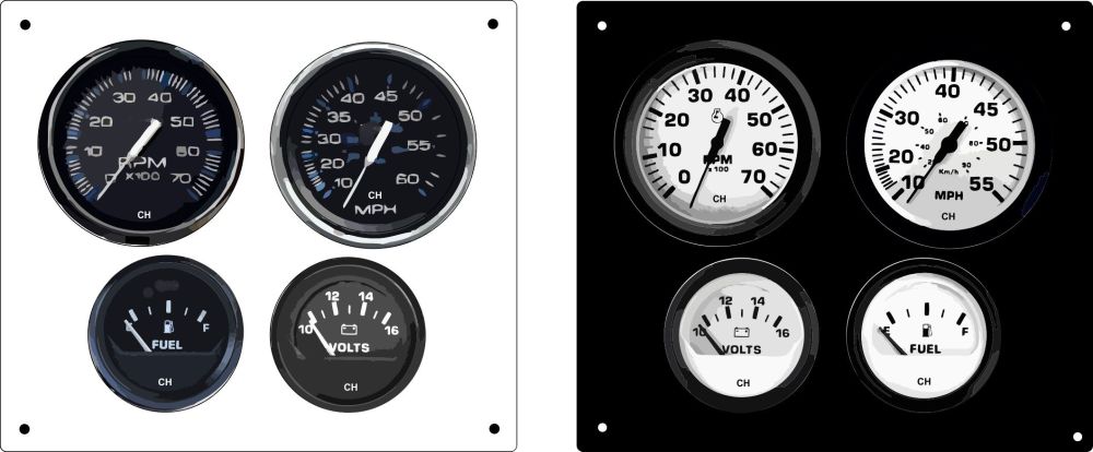 Boat Dashboard Replacement Panel