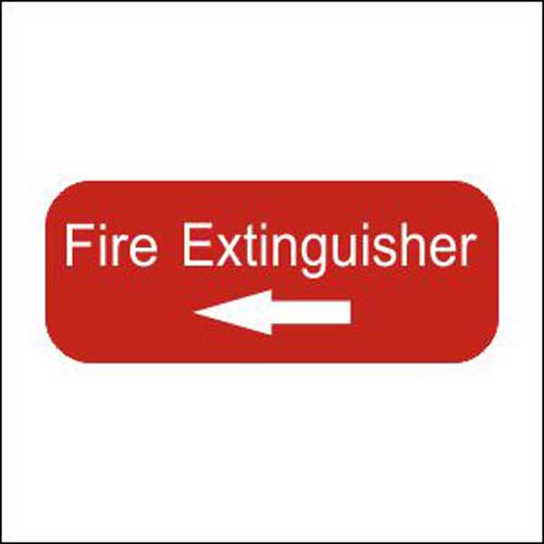 Boat Fire Extinguisher Plaque - Small Fire Extinguisher Sign With or ...