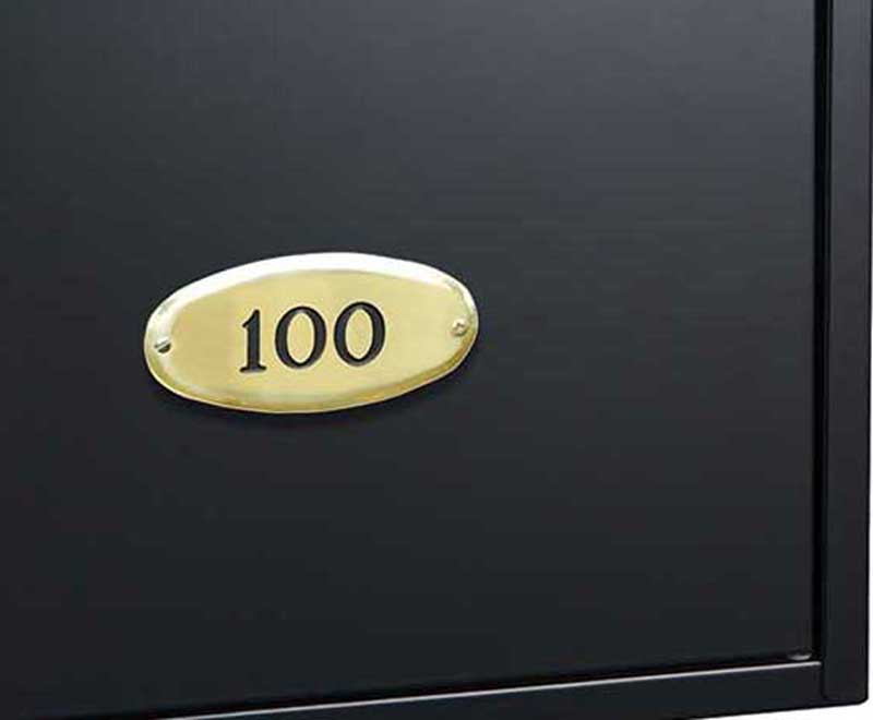 Brass Address Plate for Mailbox, Door, Office, Namplate, Etc.