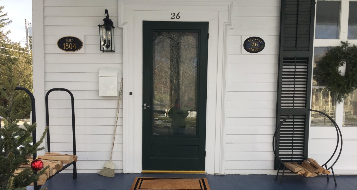 BUILT Year Historic Property Plaque