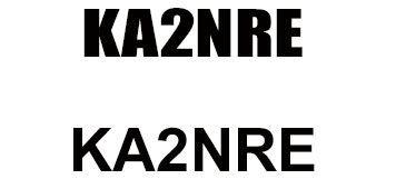 Call Sign Decal