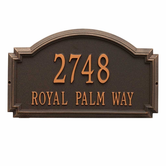 Classic Address Plaque Estate Size