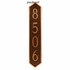 Column Address Plaque - Vertical House Number Sign