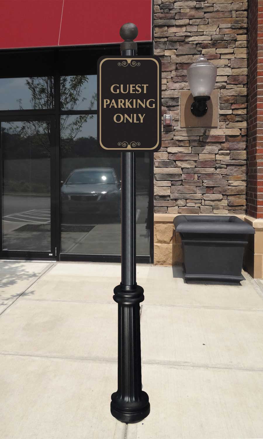 Custom Sign and Post