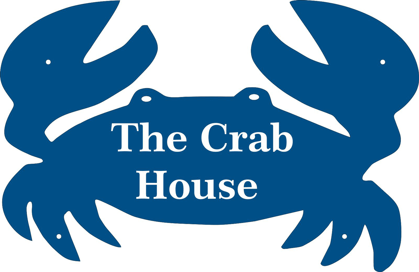 Crab Sign For Home or Business