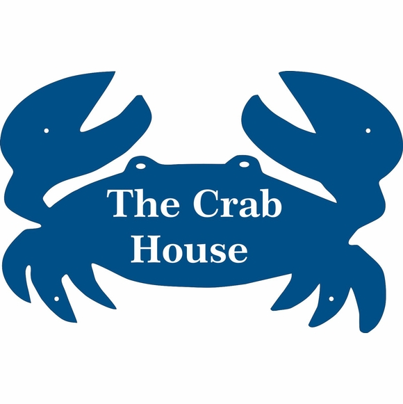 Crab Sign For Home or Business