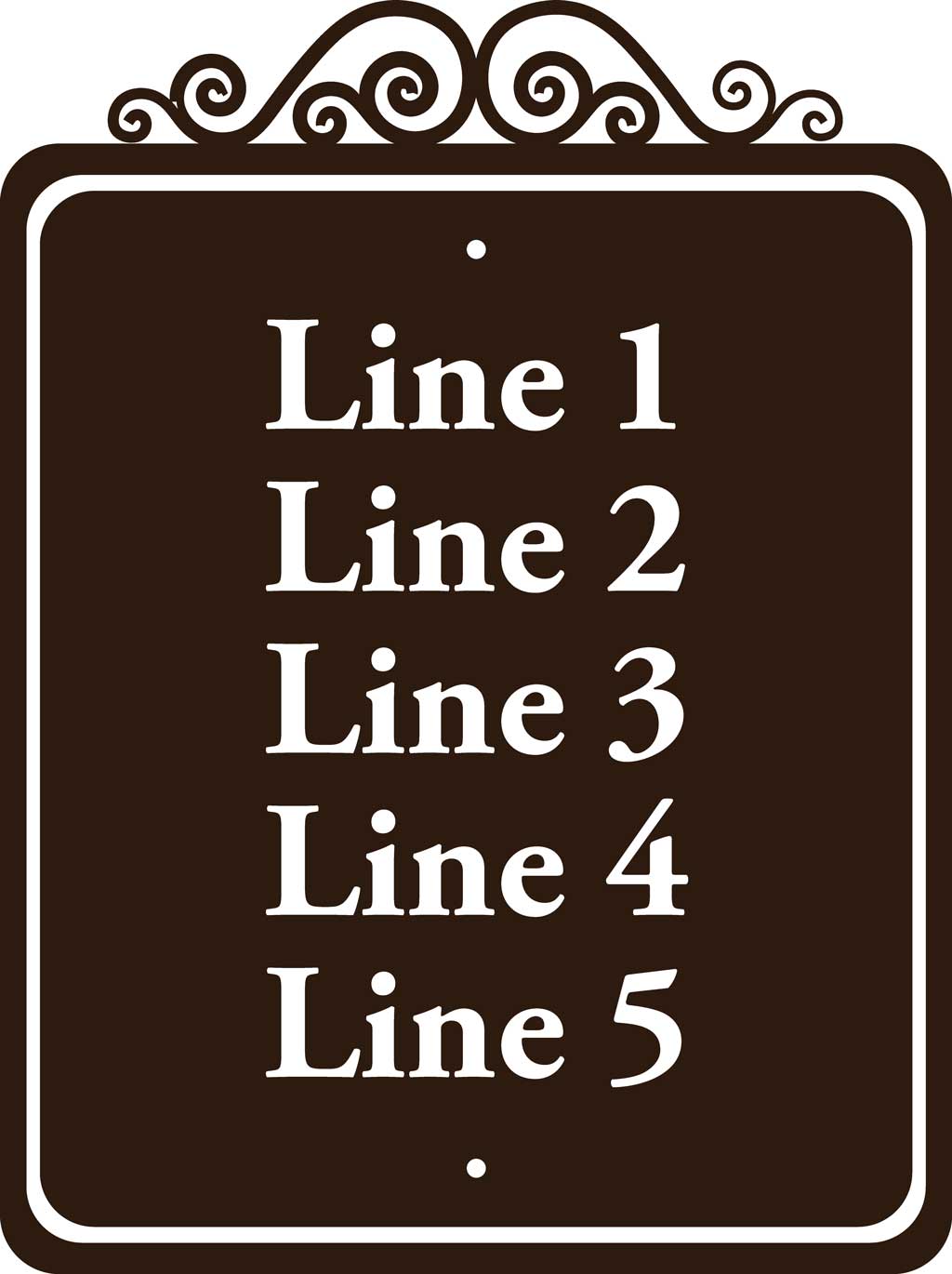 Custom Sign For Multi Unit Addresses, Building Numbers, Names, etc.