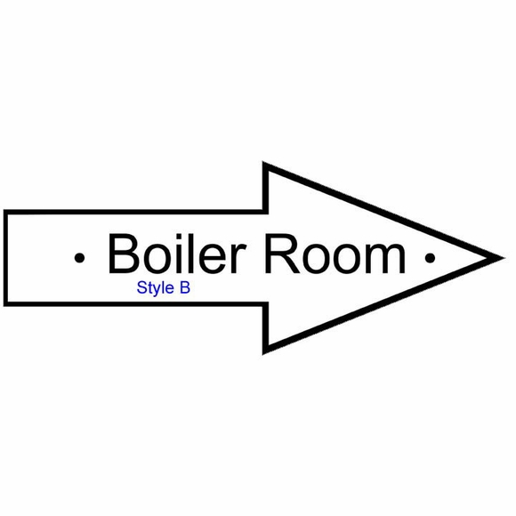 Custom Address Plaque or Business Name Sign With Reflective Arrow