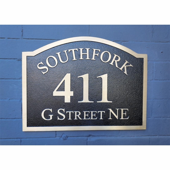 Custom Address Sign