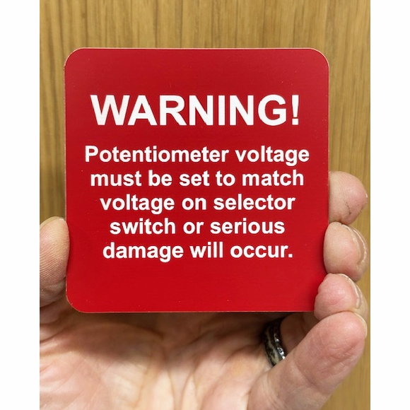Custom Adhesive Sign 3x3
