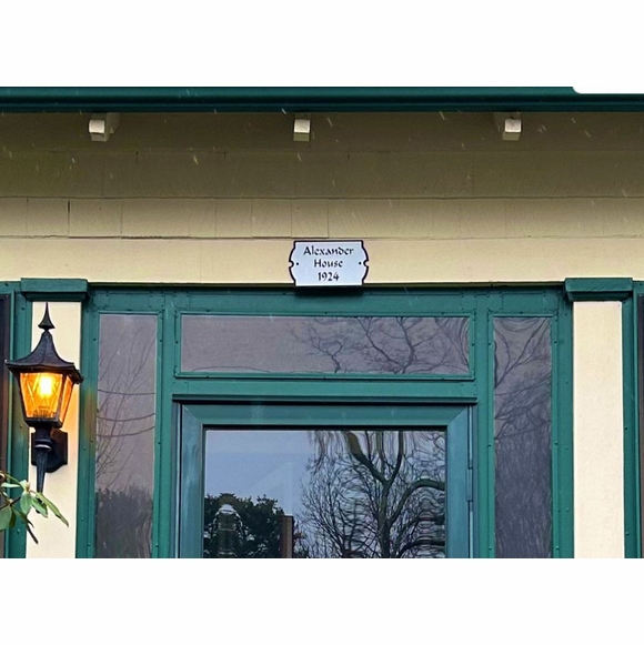 Custom Circa Sign - Historic House Plaque - House Nameplate