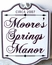 Colonial Style Home Address Plaque With 3 Lines
