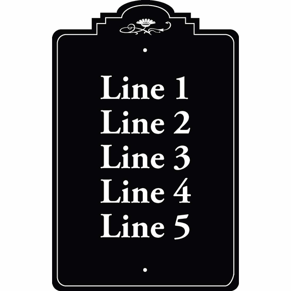 Custom Decorative Sign For Multi Unit Address Numbers, Room Numbers ...