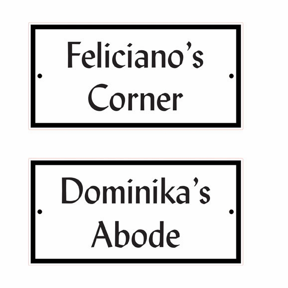 Custom Door Sign - Engraved Door Plaque or Room Name Sign