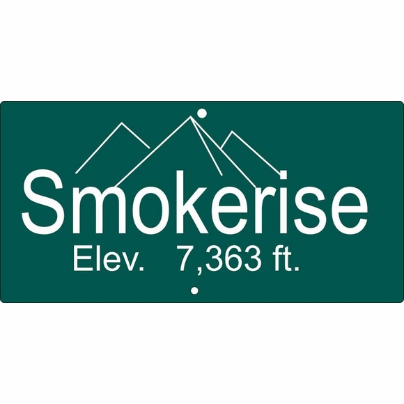 Custom Elevation Sign - Feet Above Sea Level Plaque