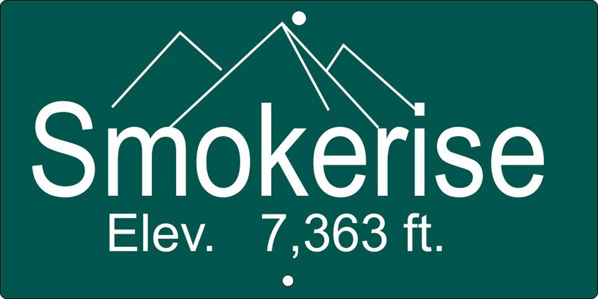 Custom Elevation Sign - Feet Above Sea Level Plaque