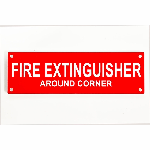 Custom Fire Extinguisher Sign