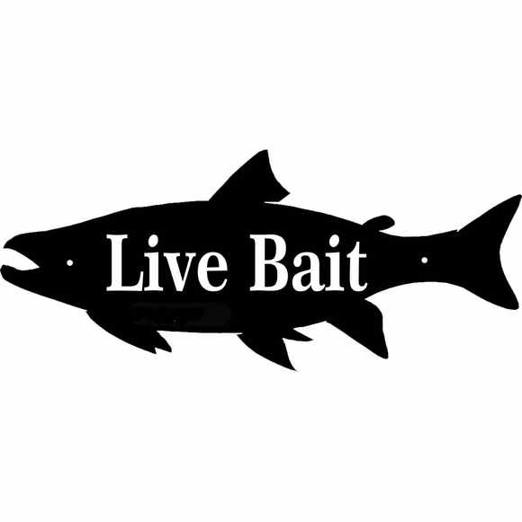 Custom Fish Sign With Your Own Words