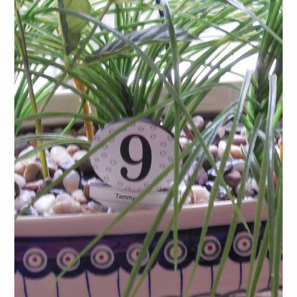 Custom Golf Theme Table Numbers For Weddings, Tournaments, Parties, Events