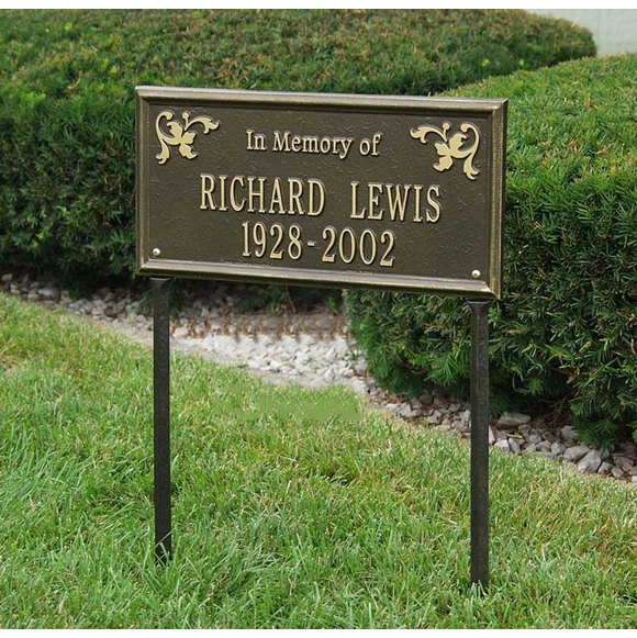 Custom In Memory of Memorial Marker - Personalized Lawn Sign With Name ...