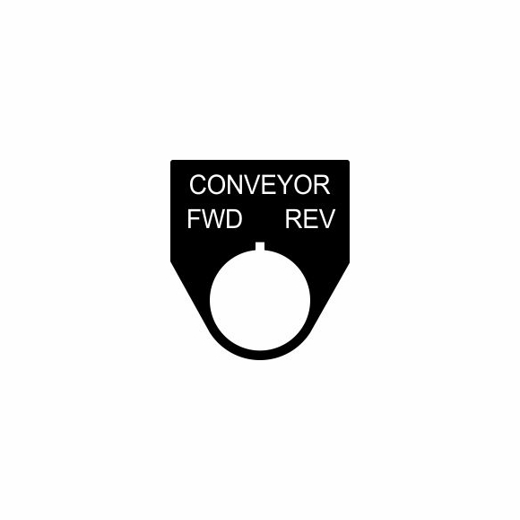 Custom Legend Plate for 30mm Push Buttons, Selector Switches or ...