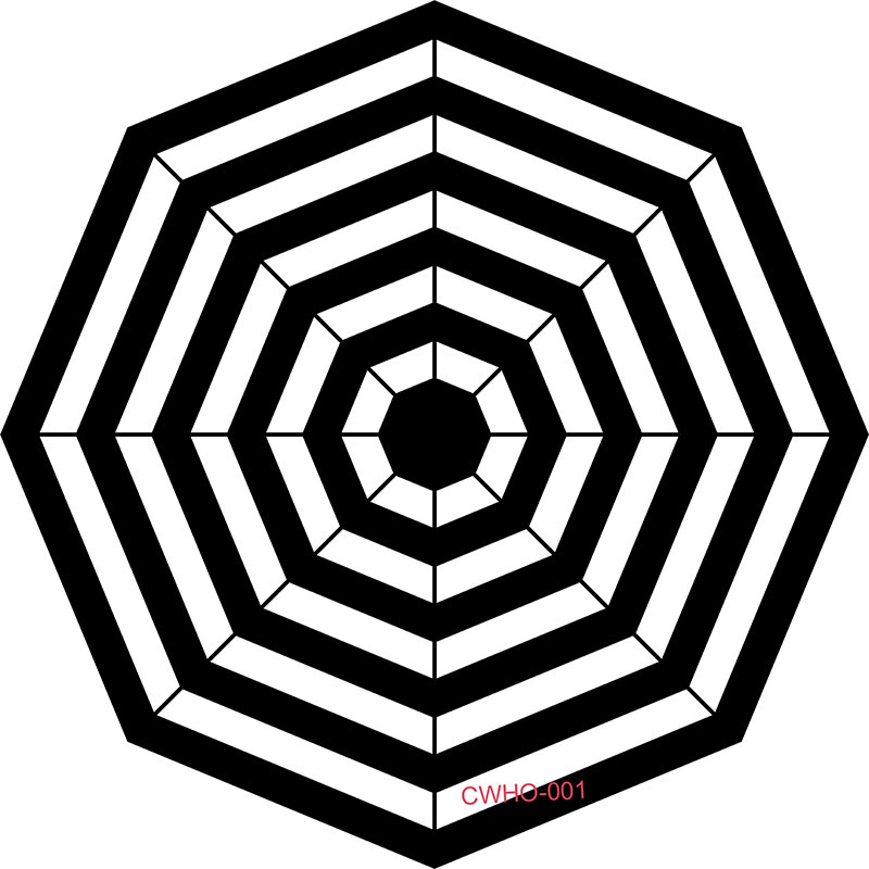 Laser Octagon Wall Art